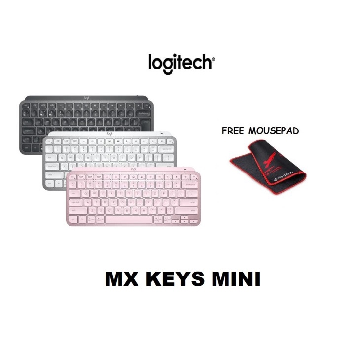 Jual LOGITECH MX KEYS MINI WIRELESS ILLUMINATED KEYBOARD | Shopee Indonesia