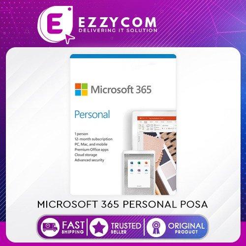 Jual Microsoft Office 365 Personal Posa Card Software Original Pc & Mac ...
