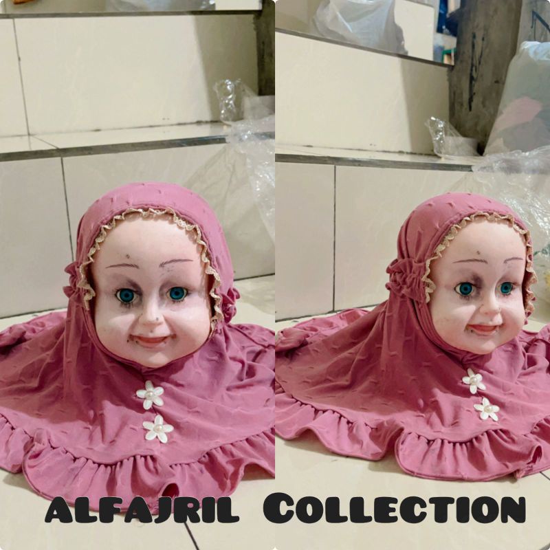 Jual Jilbab Bayi Bunga ORIGINAL Al Fajril | Shopee Indonesia