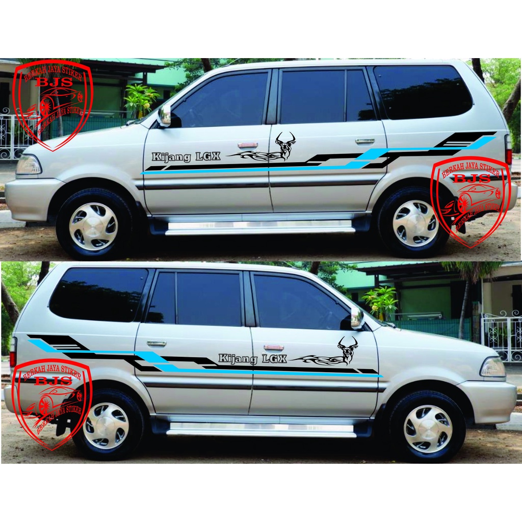 Jual NEW stiker mobil Toyota Kijang LGX 2.0 Sticker stiker mobil toyota ...