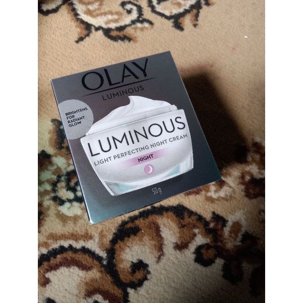 Jual Olay Luminous Light Perfecting Night Cream 50g | Shopee Indonesia
