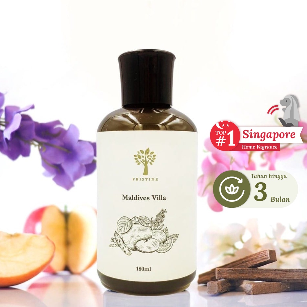 Jual Pristine Maldives Villa Reed Diffuser Refill 180ml - Hotel Series - Aromaterapi Ruangan ...