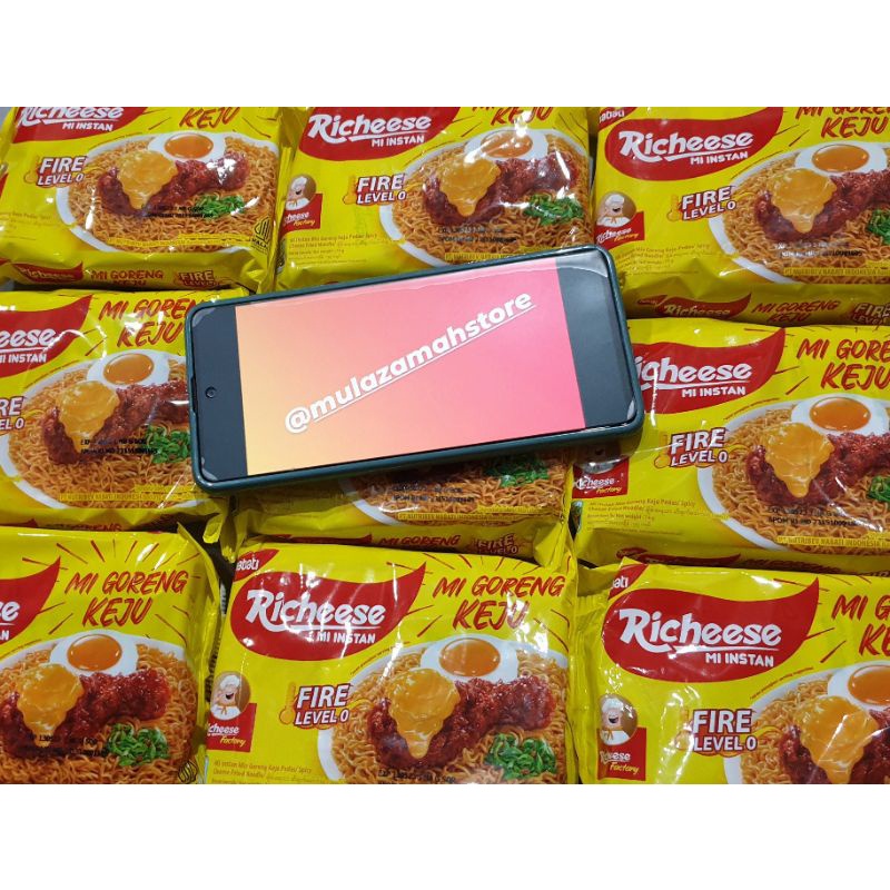 Jual MI GORENG & KUAH RAMEN REBUS KUAH KEJU RICHEESE NABATI FIRE KEJU ...