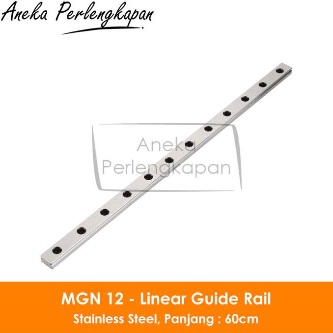 Jual Mgn12 / Mgn 12 Linear Guide / Rel Linear Cnc / Stainless Steel ...