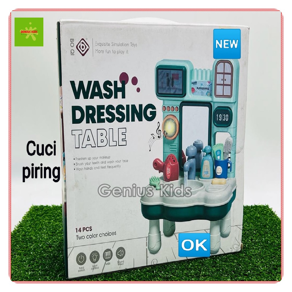 Jual Mainan wastafel cuci piring wash dressing table - Kitchen sink ...