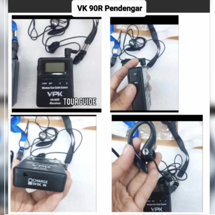 Jual Microphone Tour guide system wireless umroh haji atau penterjemah ...