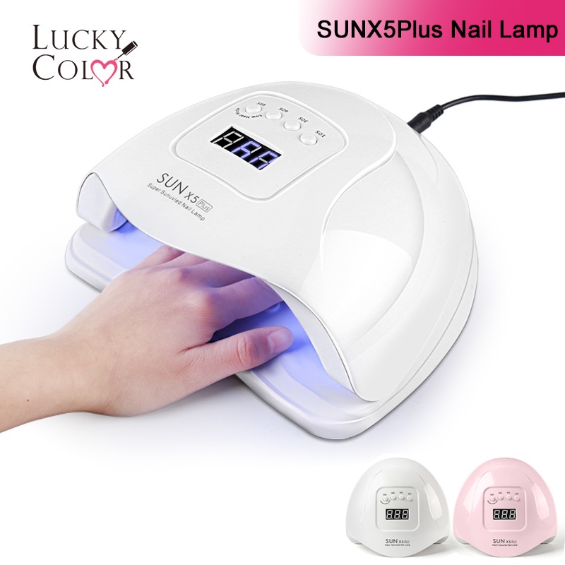 Jual LUCKYCOLOR Nail Dryer Machine UV/LED Lamp SUNX5PLUS 120W For ...