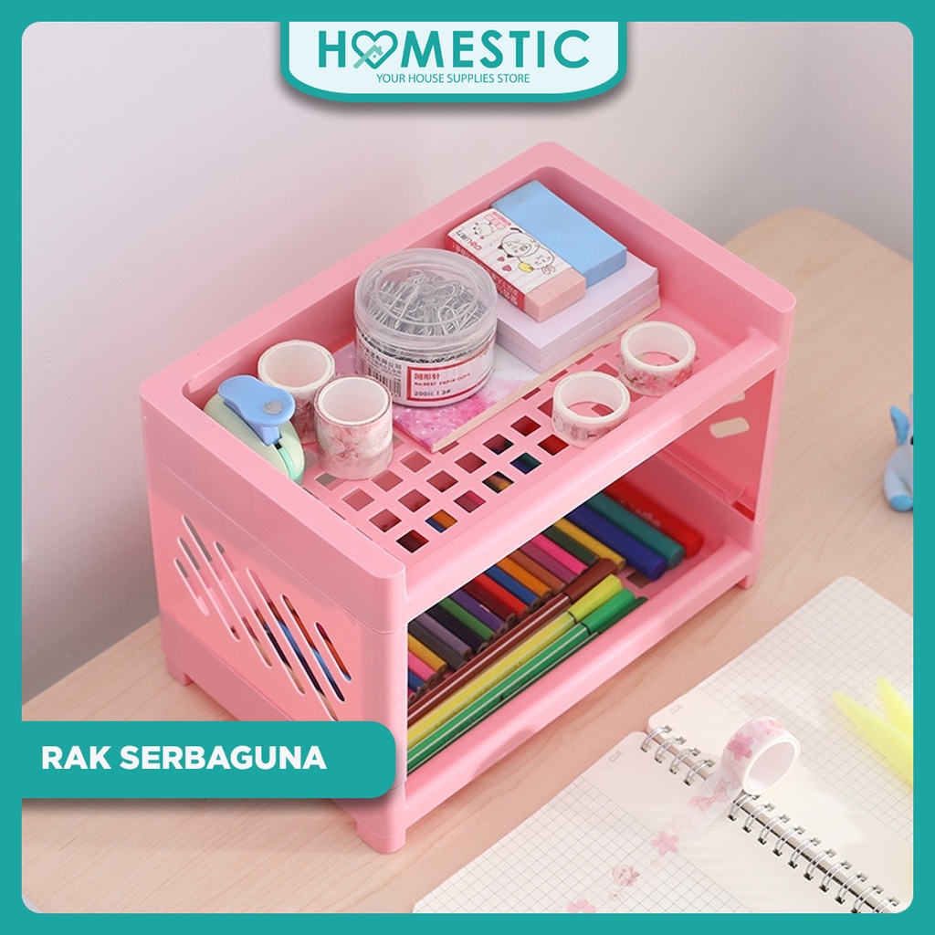 Jual Rak Serbaguna Portable Murah / Meja Plastik Kosmetik Mini / Rak ...