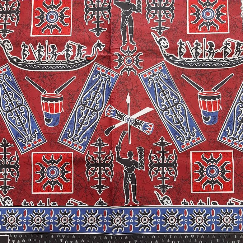Jual Bahan Batik cakalele Pattimura / Katun Primisima / Banyak Warna ...