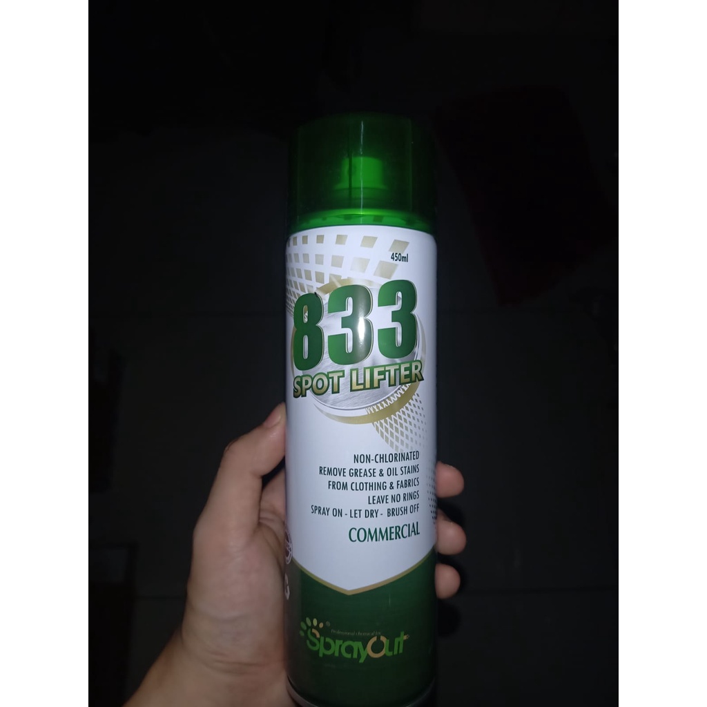 Jual Sprayout 833 Spot Lifter - Pengangkat dan Pembersih noda Minyak ...