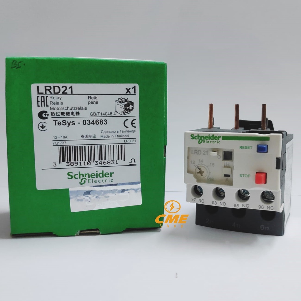 Jual Thermal Overload Schneider LRD 21 NEW ORI | Shopee Indonesia