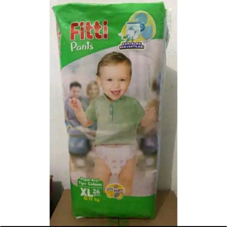 Jual fitti pants XL26 popok celana FREE GIFT produk dettol | Shopee ...