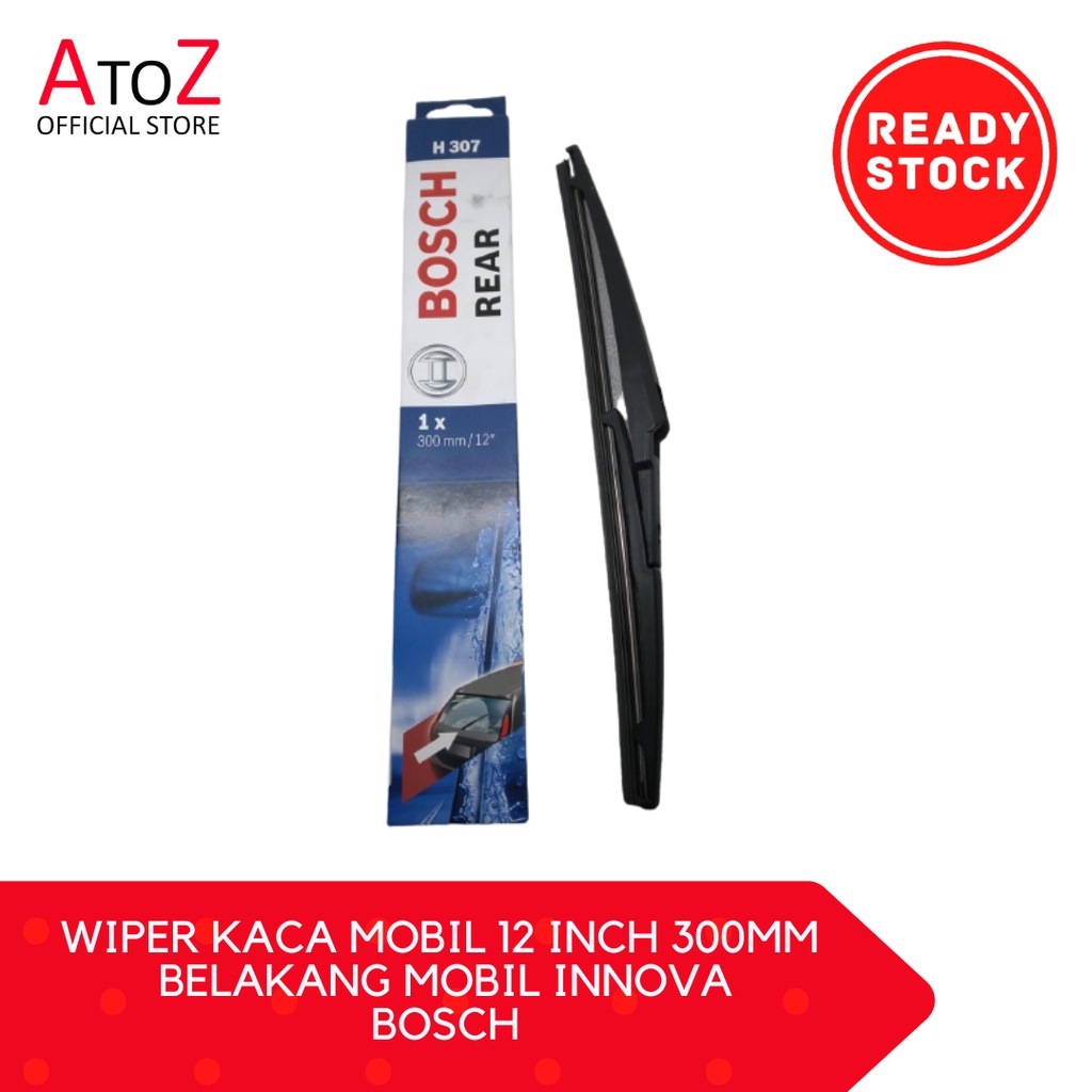 Jual WIPER KACA MOBIL 12 INCH 300MM BELAKANG MOBIL INNOVA BOSCH ...