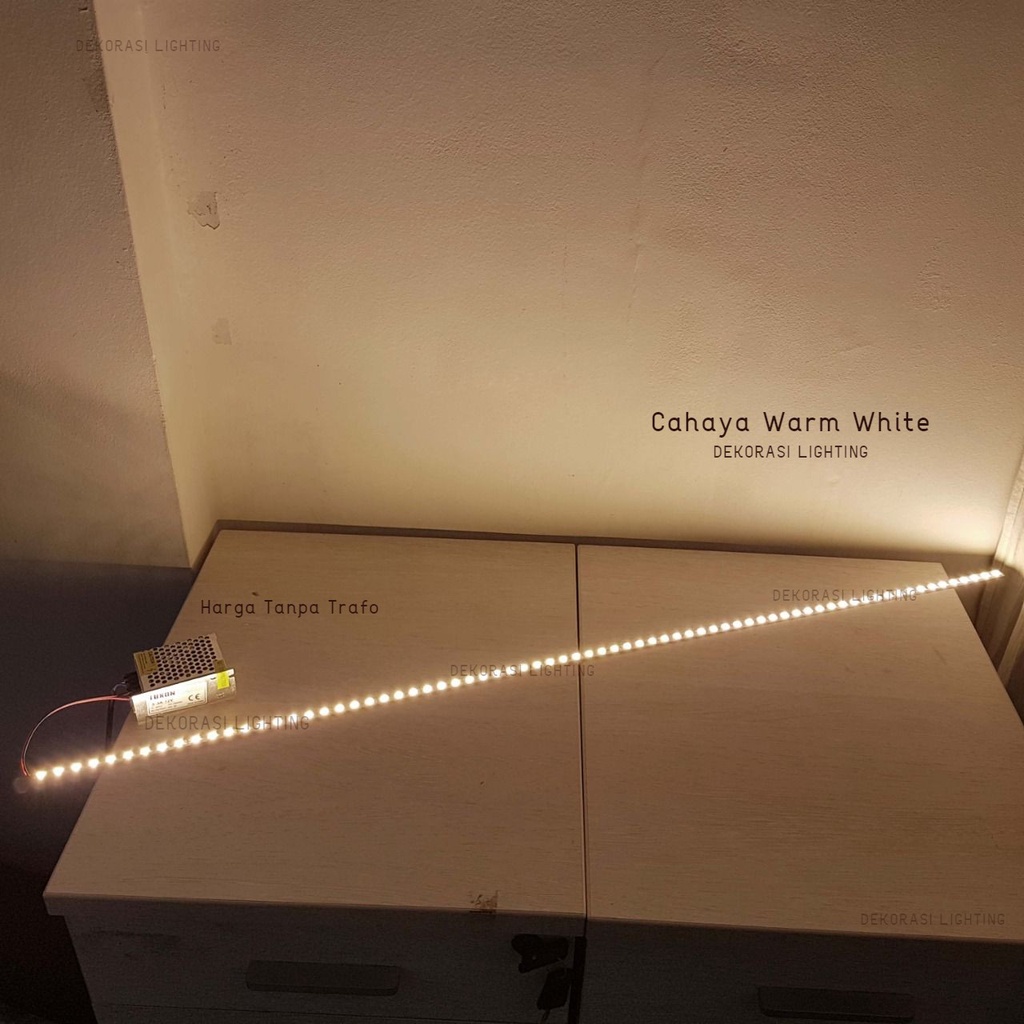 Jual Lampu strip led batangan 14watt 12volt panjang 1meter warm white ...