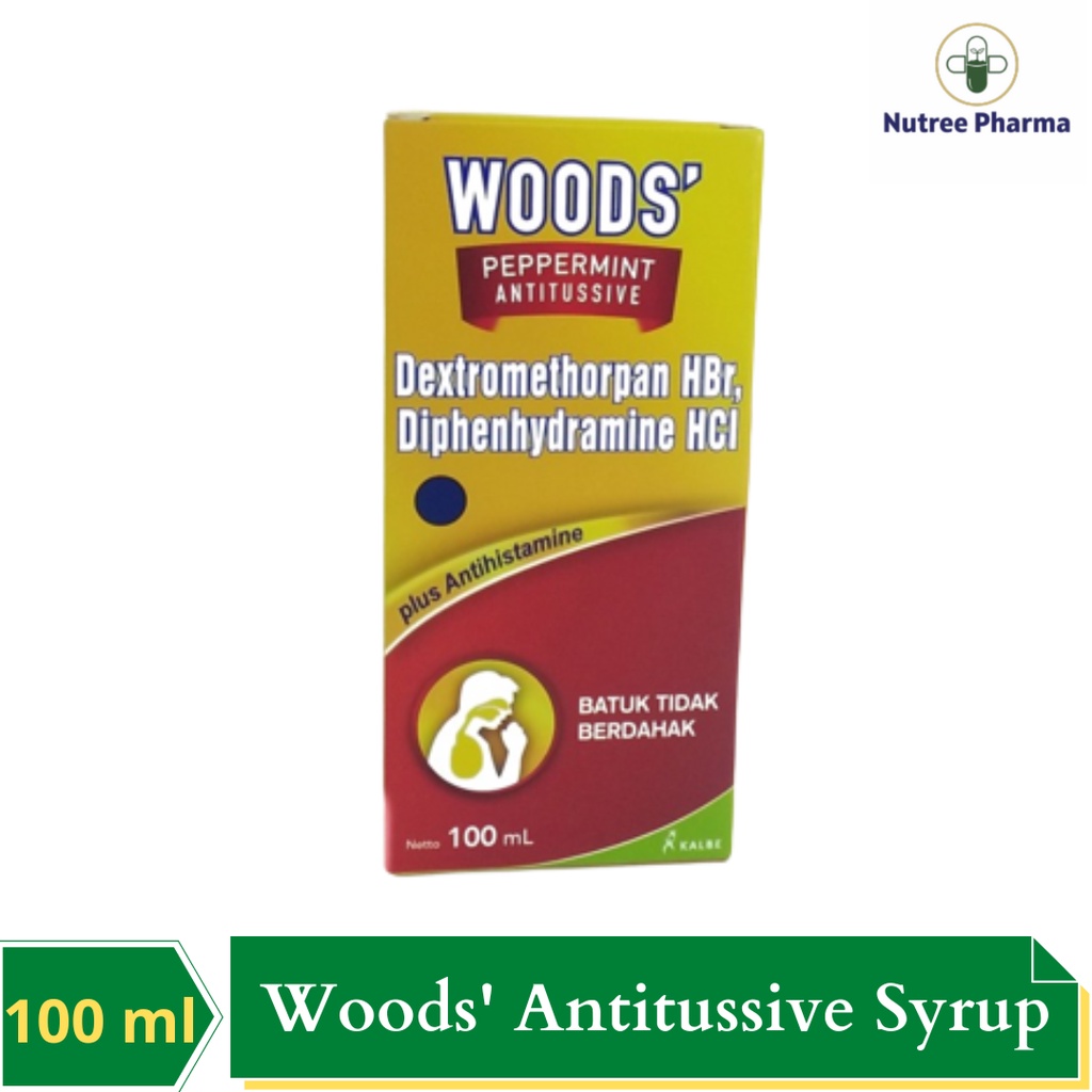 Jual WOODS ANTITUSSIVE SYRUP 100 ML | Shopee Indonesia