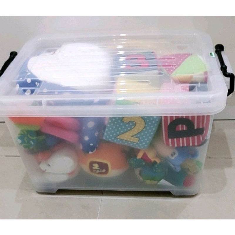 Jual KARGO Box Container Kotak Penyimpanan Ezy cb 45 Liter Multiclub ...