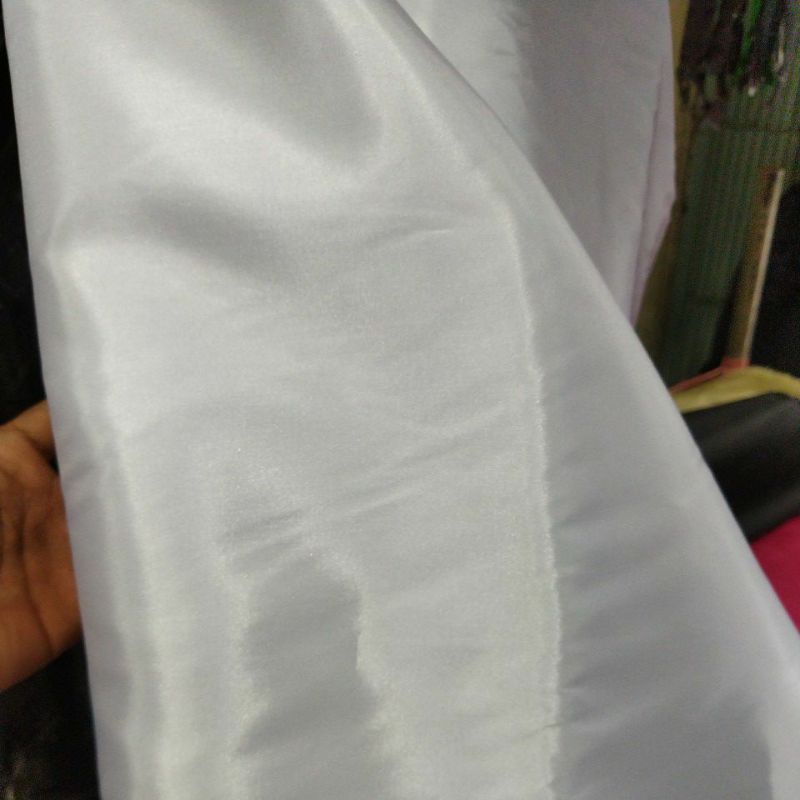 Jual kain peles habutai penutup stand booth pameran / puring furing jas ...