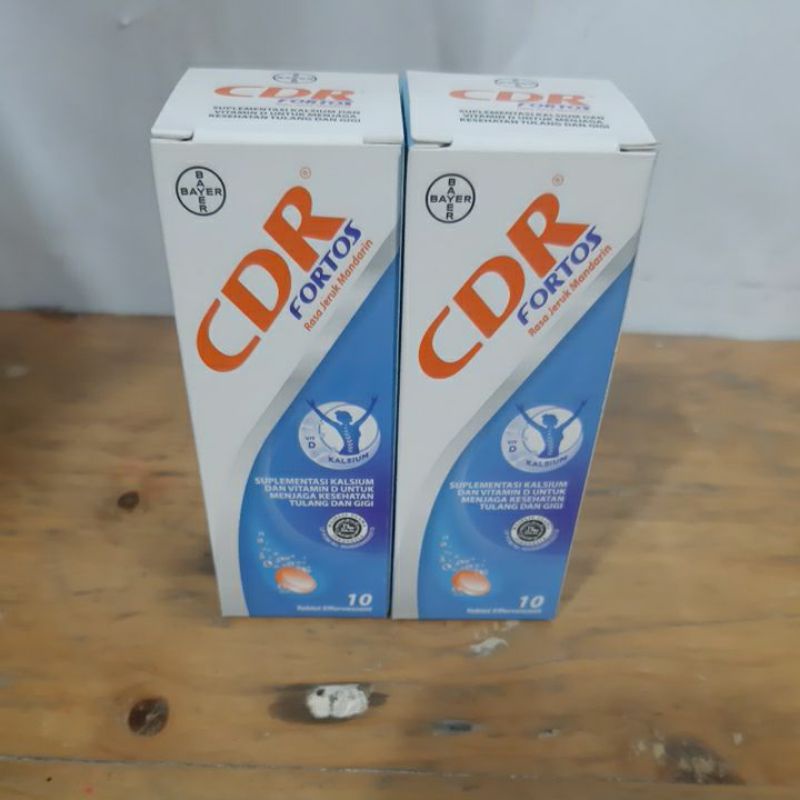 Jual CDR Fortos 10 Tablet Effervescent Rasa Jeruk Mandarin | Shopee ...