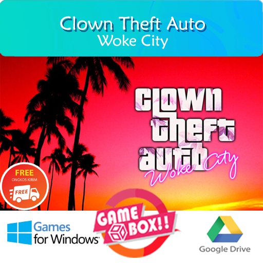 Jual PC GAMES CLOWN THEFT AUTO WOKE CITY | Shopee Indonesia