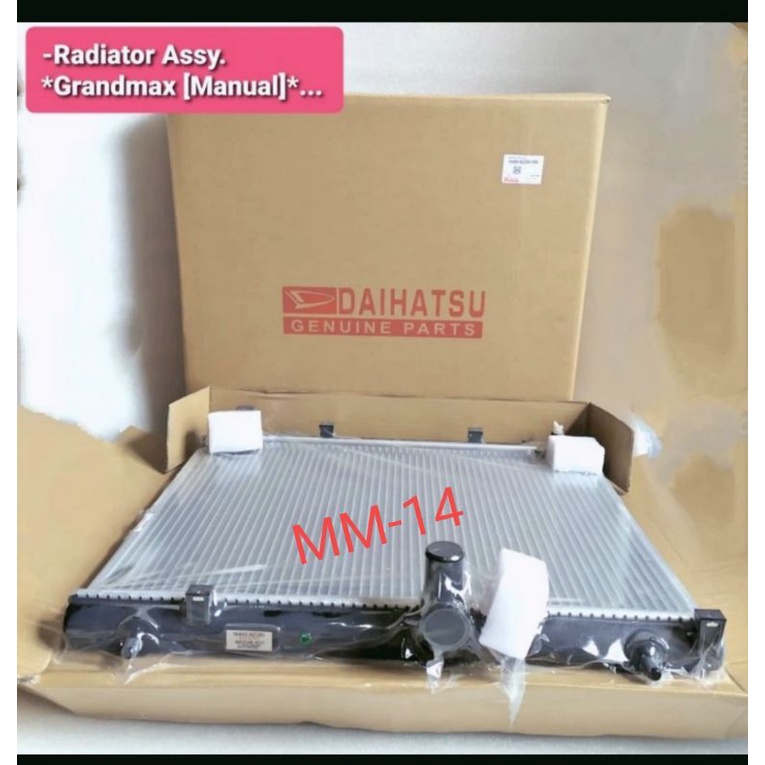 Jual RADIATOR ASSY GRAND MAX GRAN MAX LUXIO MANUAL ORIGINAL DENSO ASLI ...