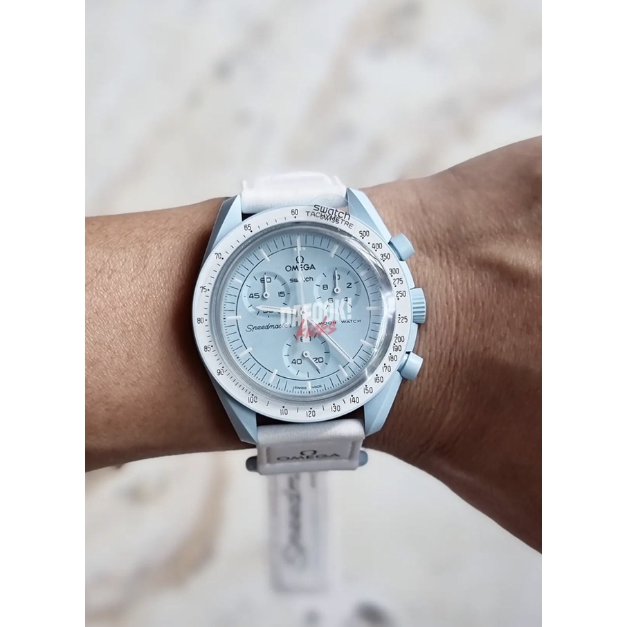 Jual Omega X Swatch Moonswatch Mission to Uranus | Shopee Indonesia