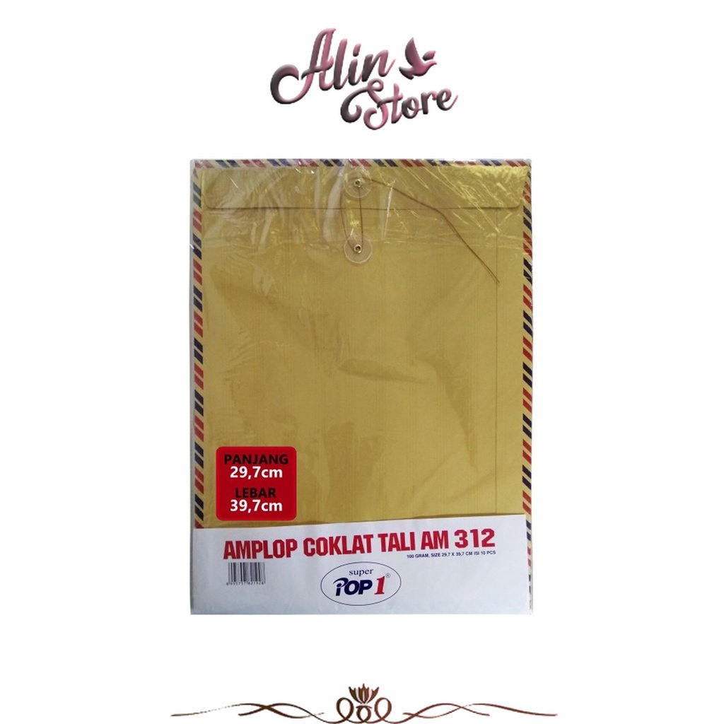 Jual Amplop Kerja AM+T 312 Kraft Envelope Super Pop1 | Shopee Indonesia