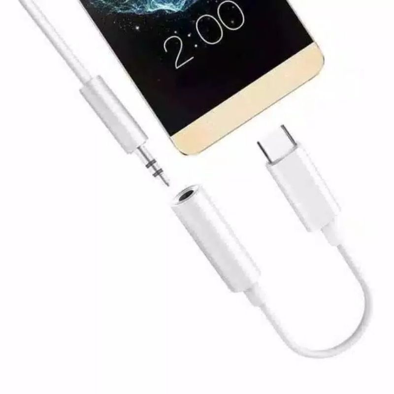 Jual Kabel Audio Type C To Jack Audio 3.5mm Converter Adapter Audio Usb ...