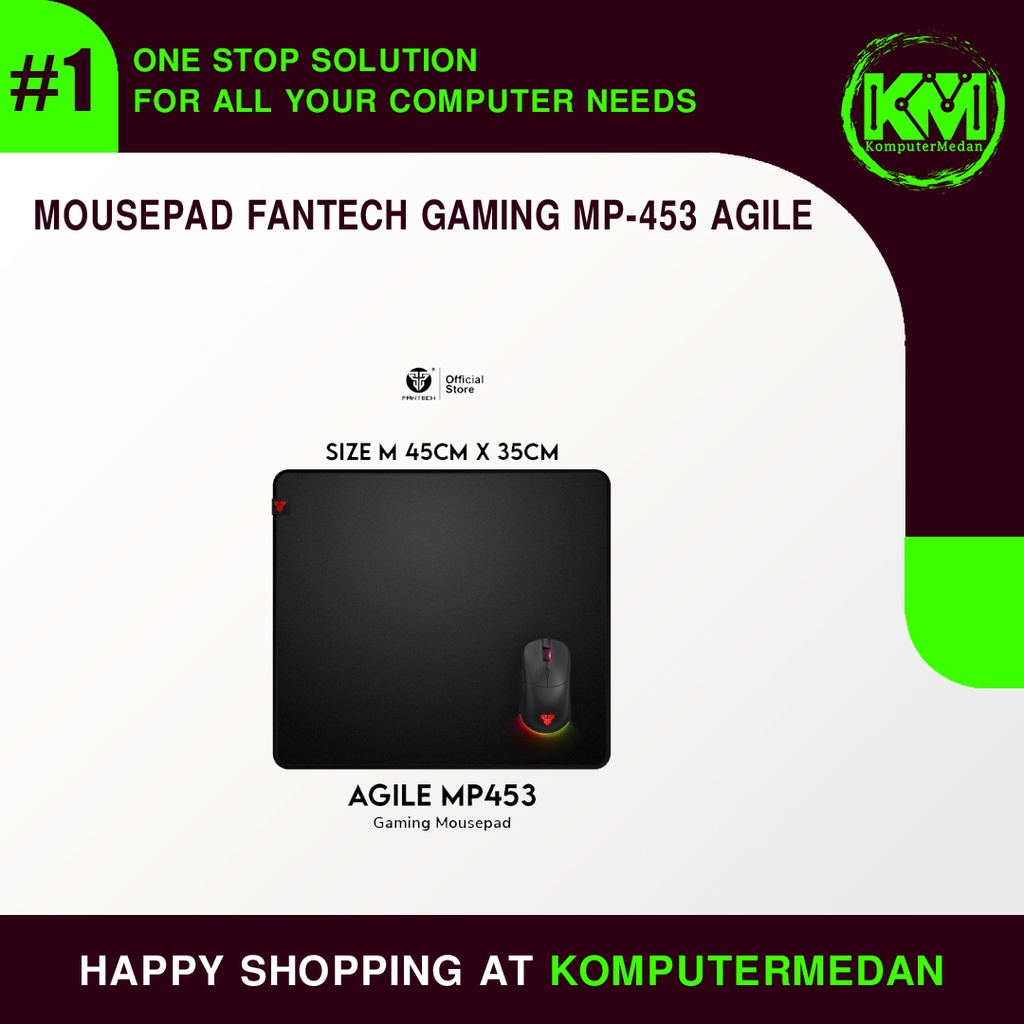 Jual Mousepad Fantech AGILE MP453 Size L Gaming | Shopee Indonesia
