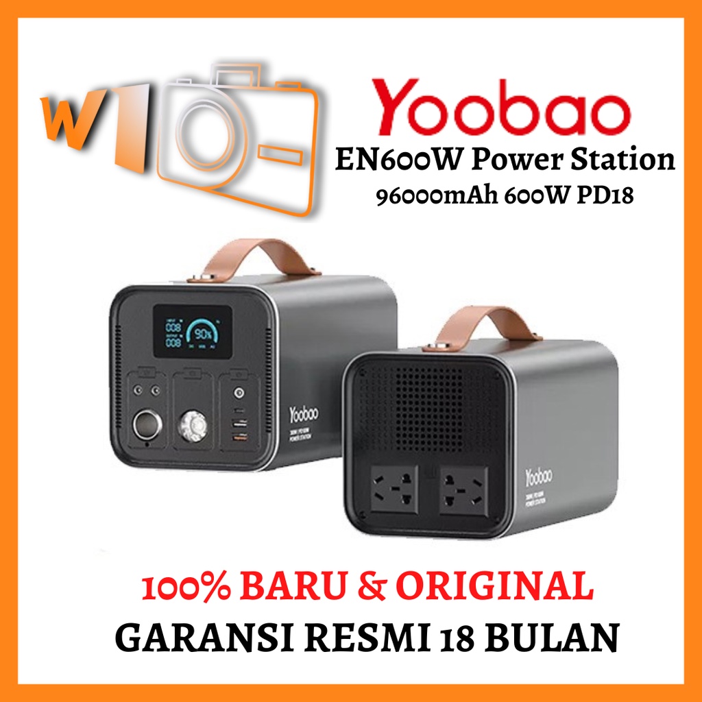 Jual Yoobao EN600W Power Station 96000mAh 600W PD18 Power Bank Outdoor | Shopee Indonesia