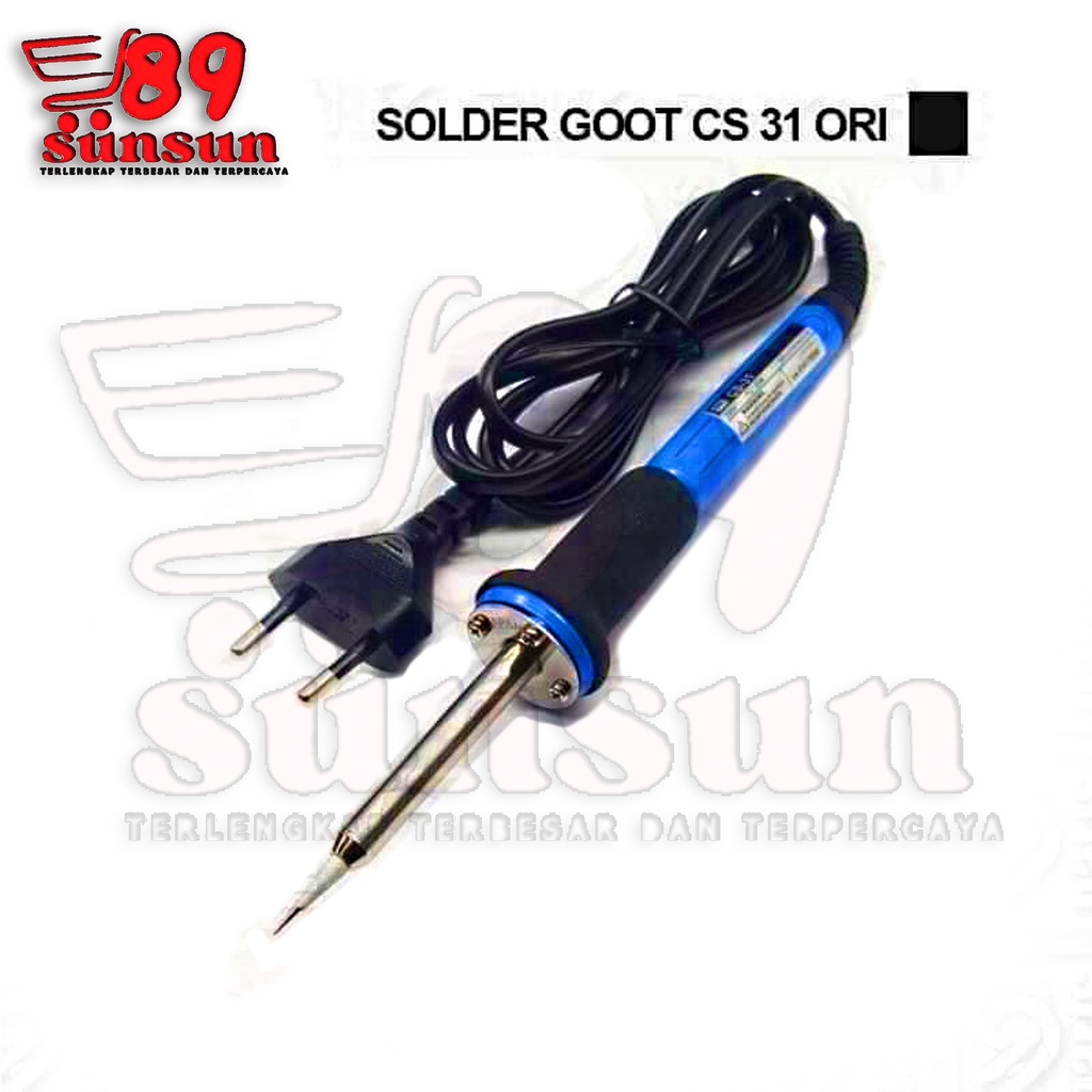 Jual SOLDER TANGAN GOOT CS-31 25w | Shopee Indonesia