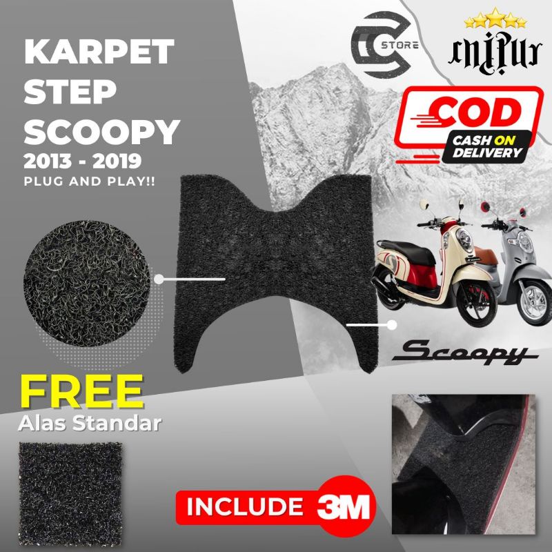 Jual Karpet Mie Honda Scoopy 2017 2020 / Karpet motor Scoopy / Karpet ...