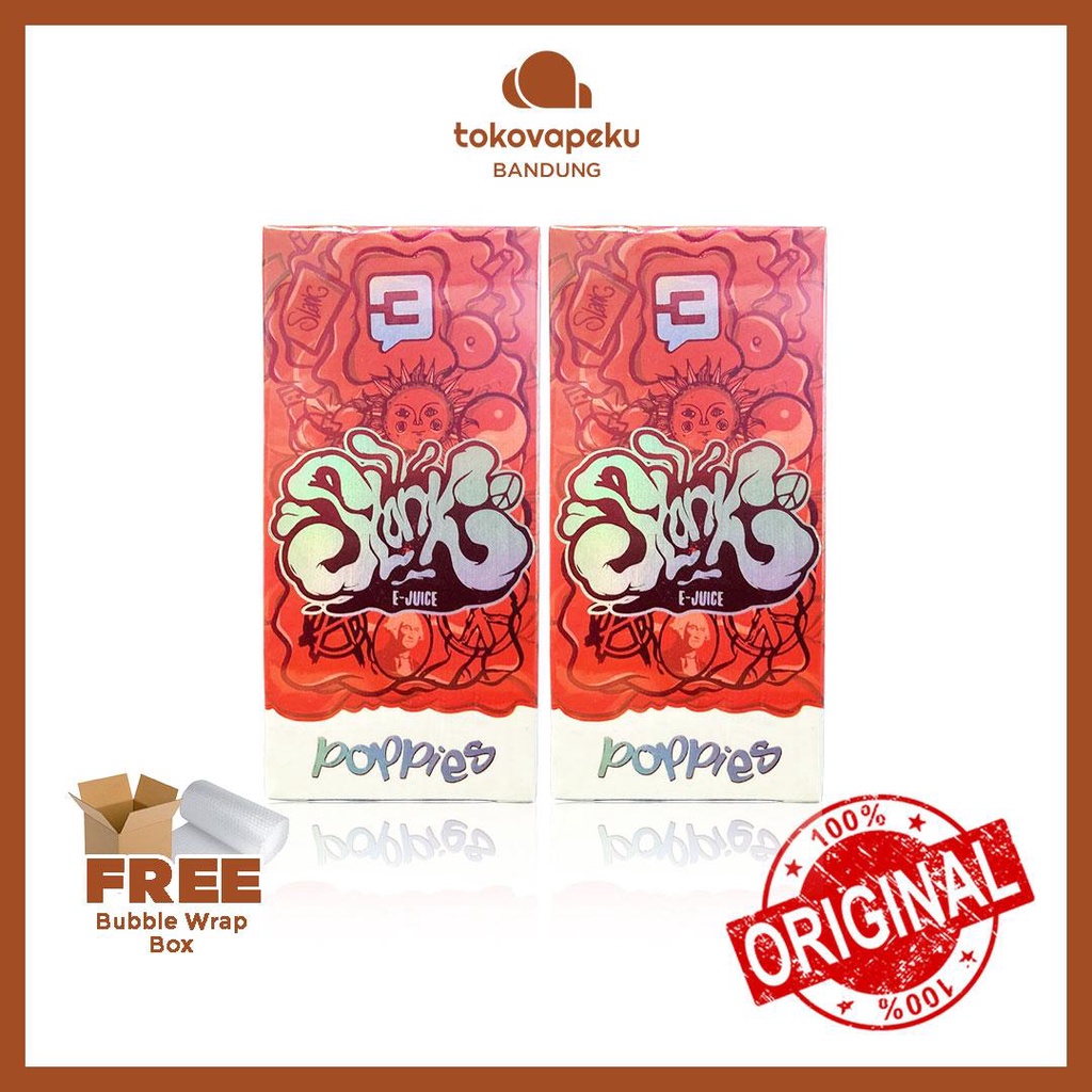 Jual SLANK V1 POPPIES SLANK POPPIES 60ML ORIGINAL by VAPEZOO | Shopee ...