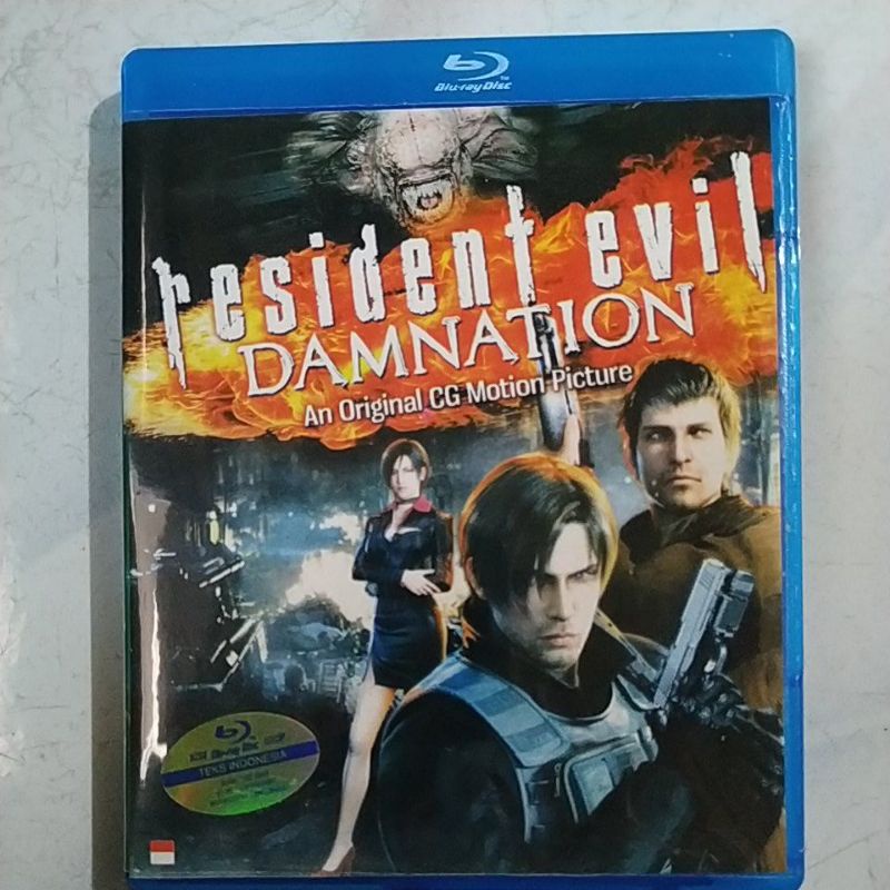 Jual resident evil damnation animasi blu-ray disc lokal BD BR | Shopee ...