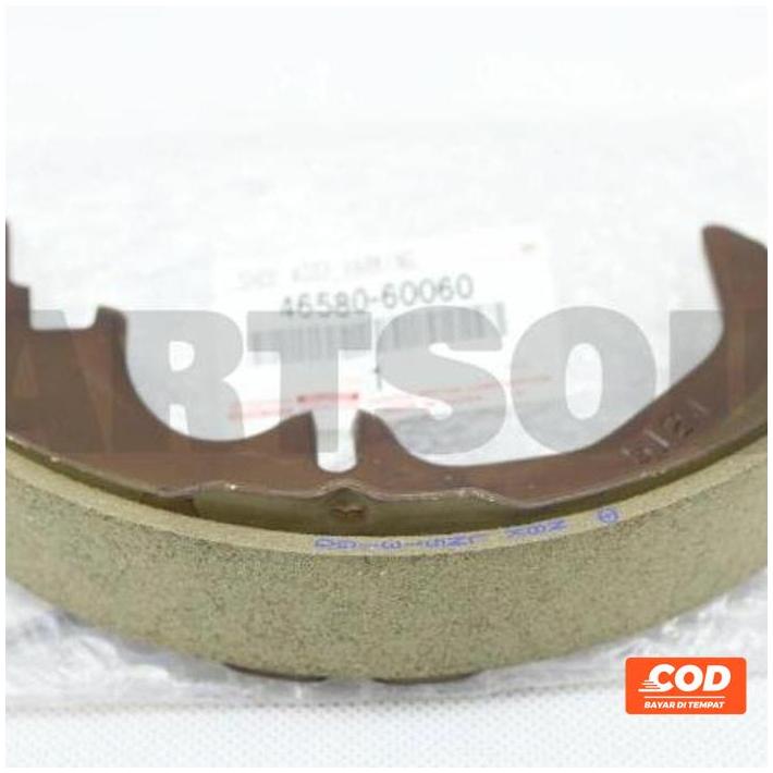 Jual Kampas Rem Tangan Brake Shoe 46580-60060 Ori Land Cruiser Fortuner ...