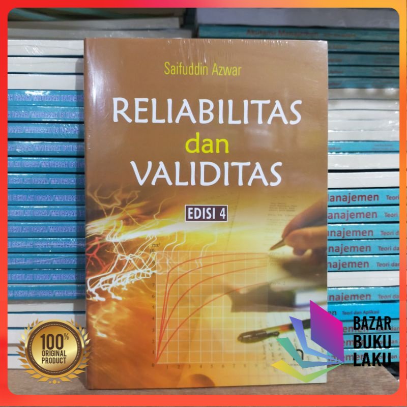 Jual BUKU ORI Reliabilitas Dan Validitas Saifudin Azwar edisi 4 ...