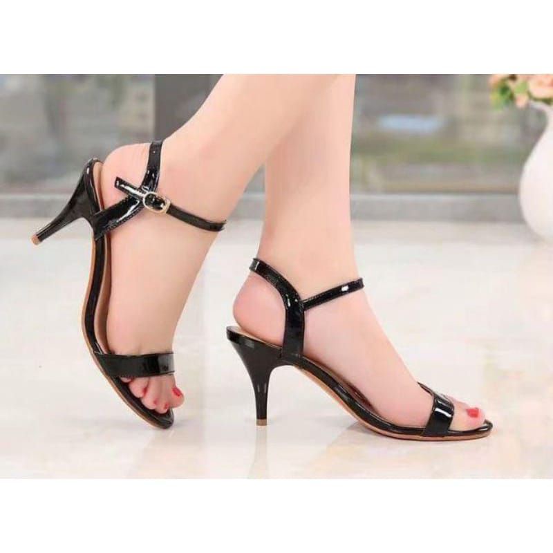 Jual Heels Wanita Hak Tinggi 9 Cm Tali L Estijel Premium Quality Heels ...