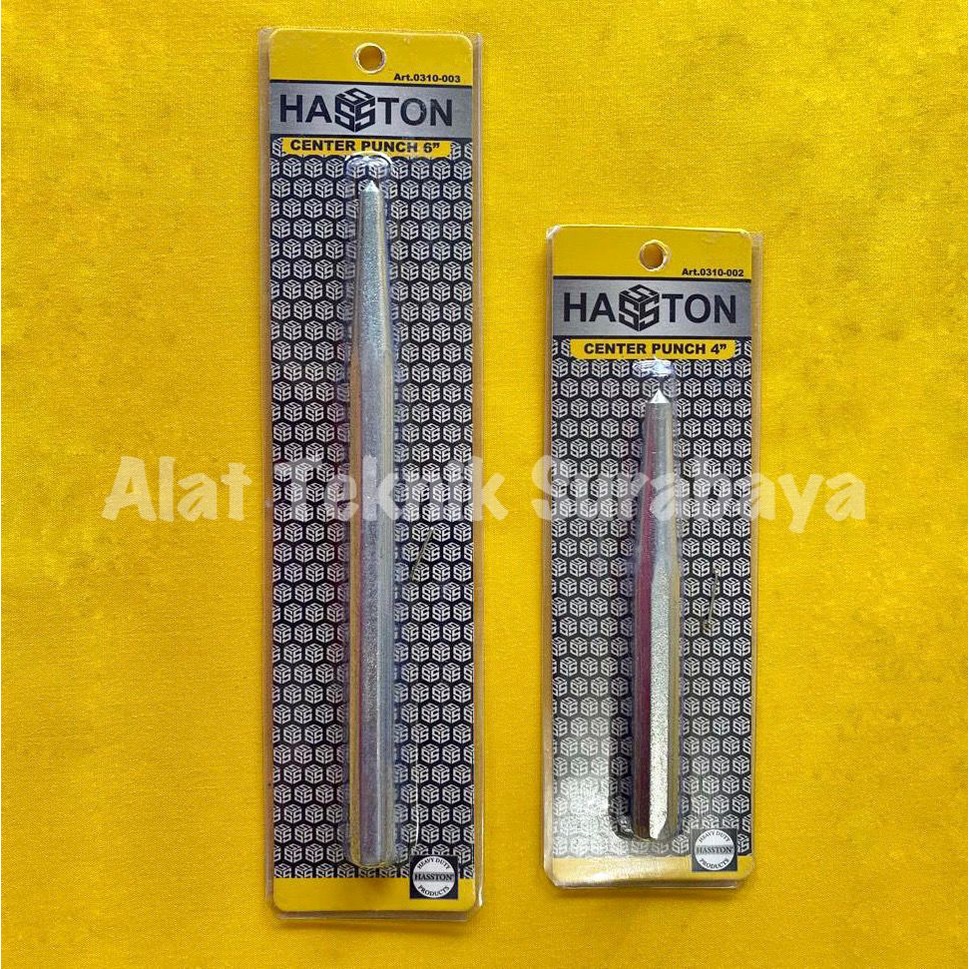 Jual DRIP LANCIP HASSTON PROHEX 4" 6" INCI INCH CENTER PEN PUNCH HAMMER ...