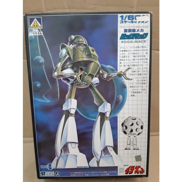 Jual RARE MOKIT - Aoshima 1/600 Rogg mack (Ideon Series) | Shopee Indonesia