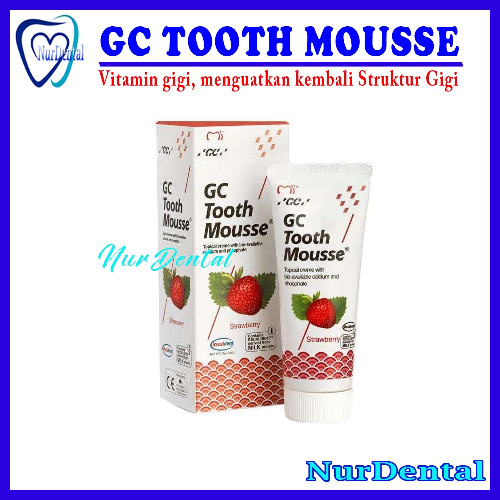 Jual GC Tooth Mousse Vitamin Gigi untuk usia 6 tahun keatas | Shopee ...