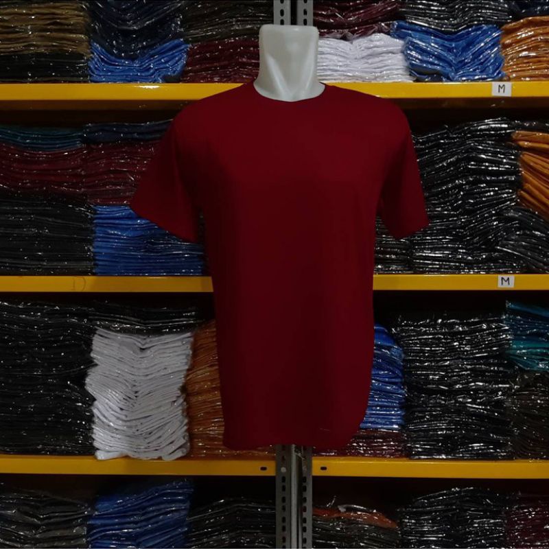 Jual [KAOS POLOS TERMURAH] Kaos Polos Atasan Pria Wanita Pendek PE 24s ...