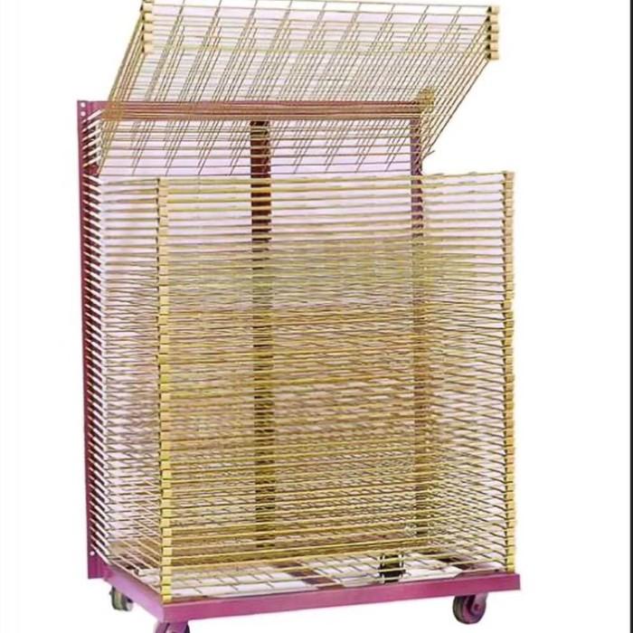 Jual Rak pengering 50 susun Drying Rack Sablon | Shopee Indonesia