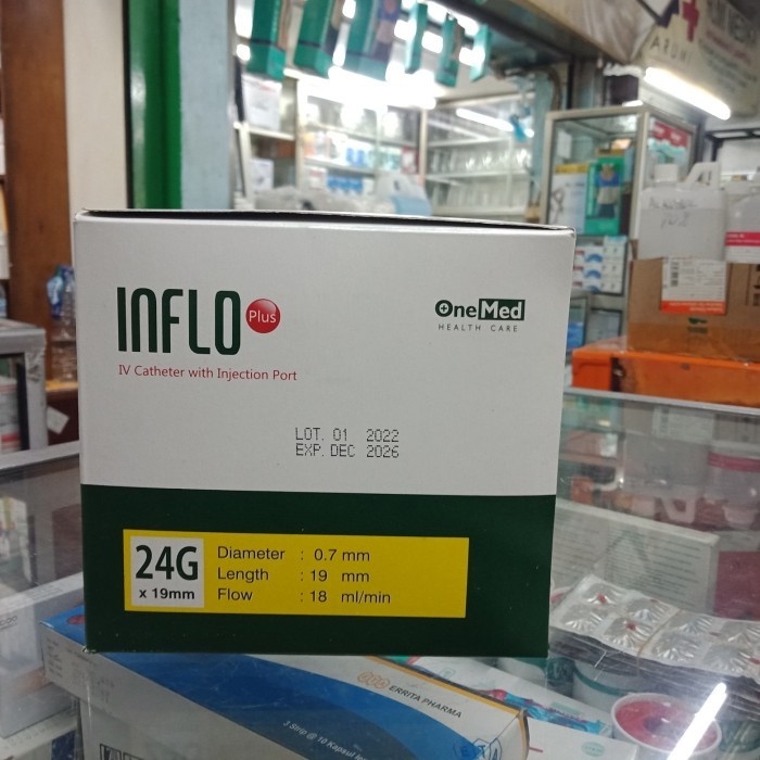 Jual Inflo Plus IV Cath Perbox isi 50 18G-20G-22G-24G | Shopee Indonesia