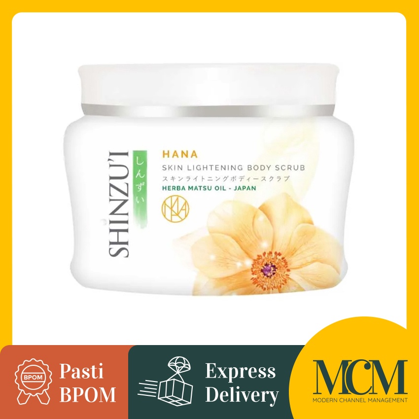Jual Body Scrub Shinzui Hana Skin Lightening - 200 gr | Shopee Indonesia