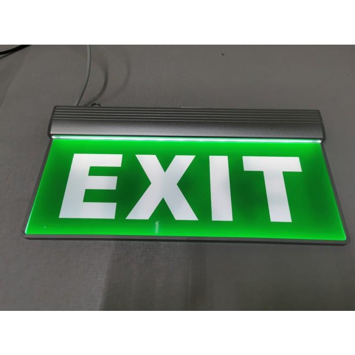 Jual Lampu Emergency Exit Acrilic LED / Lampu Darurat EXIT LED | Shopee ...