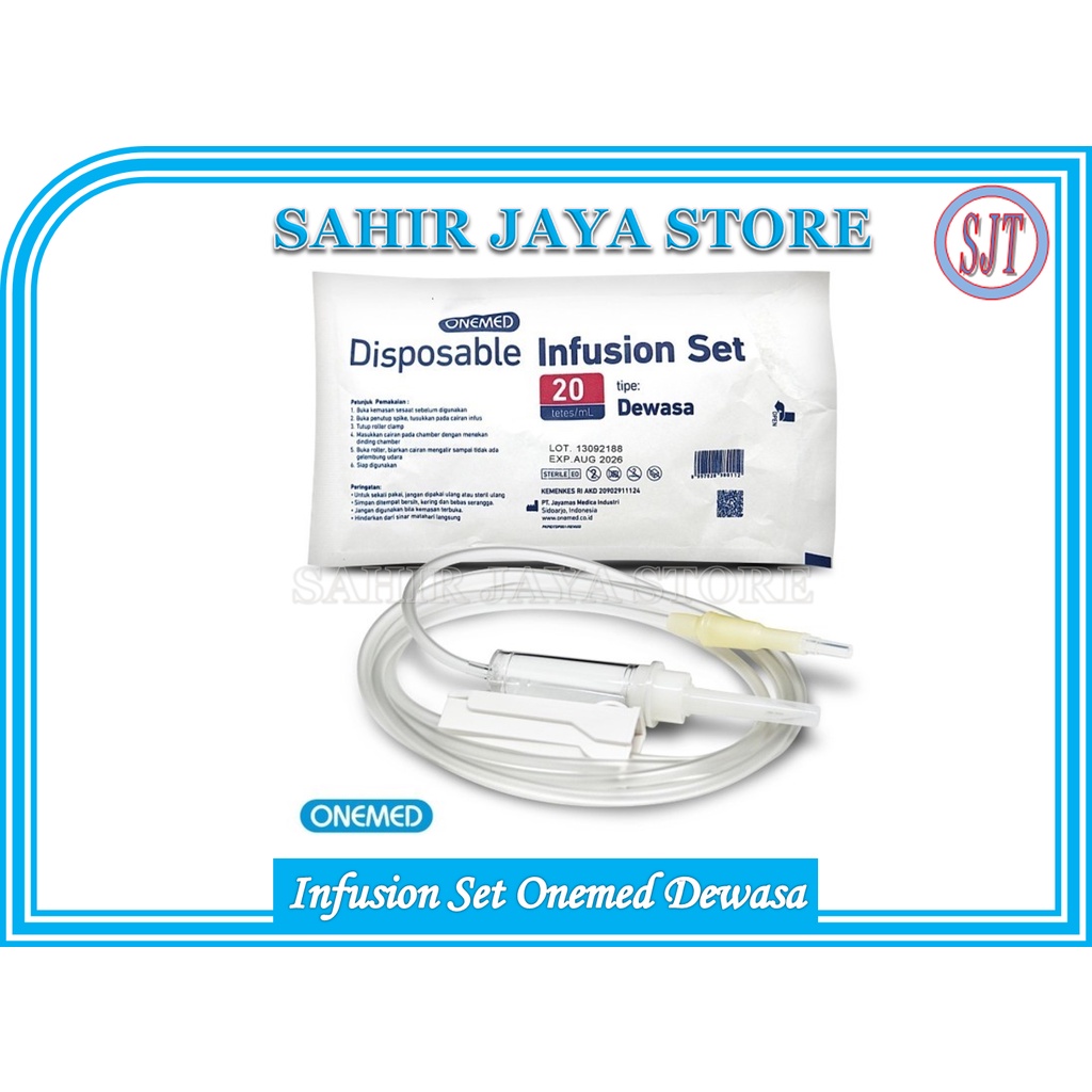Jual Harga per pcs infuset Dewasa Infuset Anak Infusion Set Dewasa ...