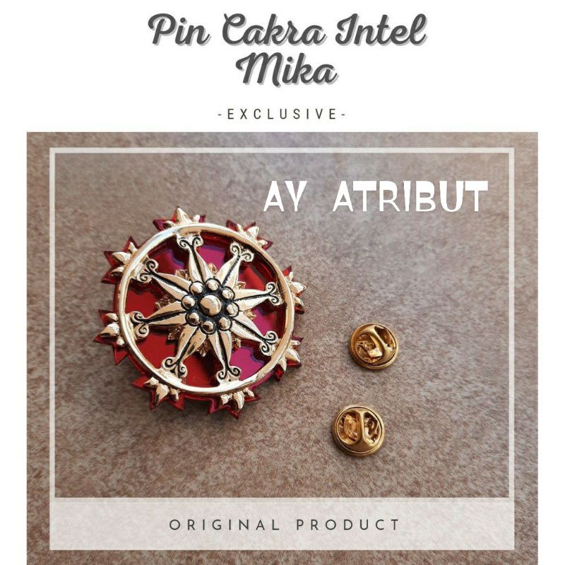 Jual ATRIBUT PDL POLRI (PIN CAKRA INTEL MIKA EXCLUSIVE) | Shopee Indonesia