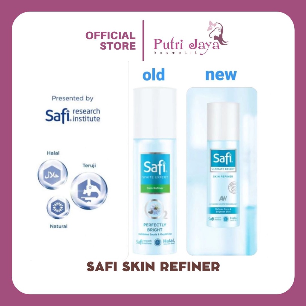 Jual SAFI- ULTIMATE BRIGHT- SKIN REFINER /TONER 100ml | Shopee Indonesia