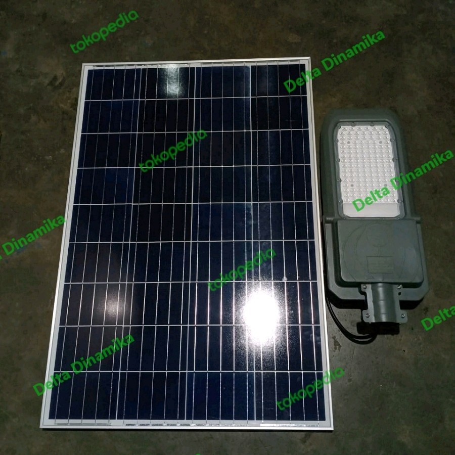 Jual lampu jalan LED / PJU solar Cell / PJU two in one /pjuts 150 Watt ...