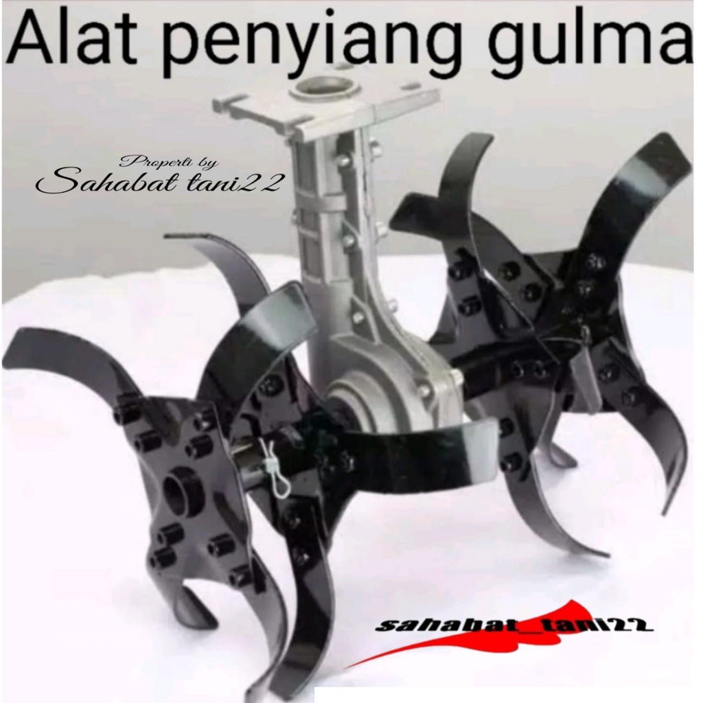 Jual Alat Penggembur Tanah Mini Tiller Alat Penyiang Gulma Tilling Head ...