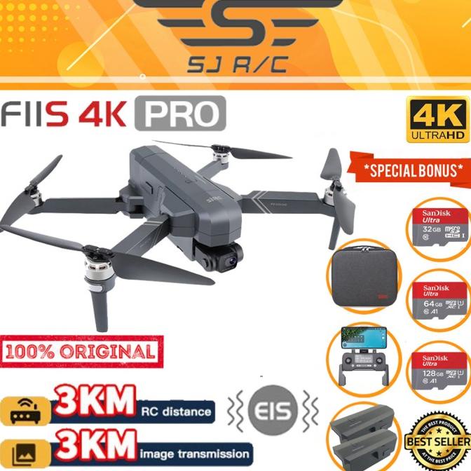 Jual [ Promo ] Drone Sjrc F11 Pro S Ptz 4K Version Eis Dual Antishake ...